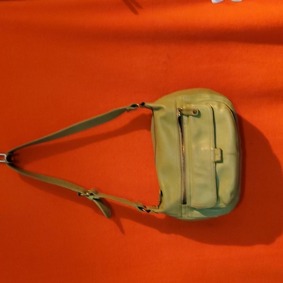 Fossil | Bags | Fossil Shoulder Bag Green | Poshmark